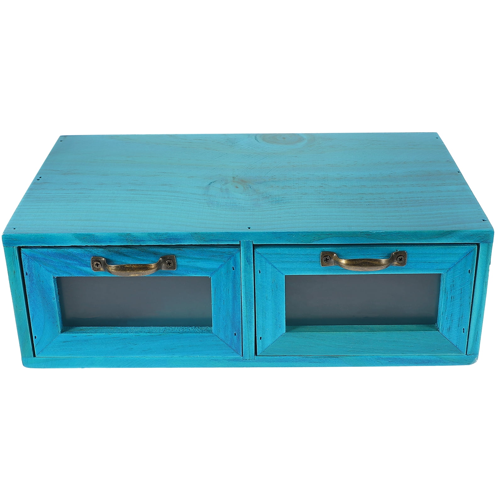 Guiyong Desktop Drawer Box Wood Countertop Storage Cabinet Organizer ...