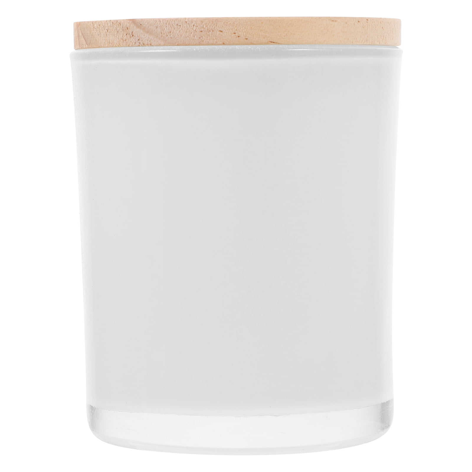 Guiyong Empty Candle Jar Glass Candle Jar with Lid Candle Storage ...