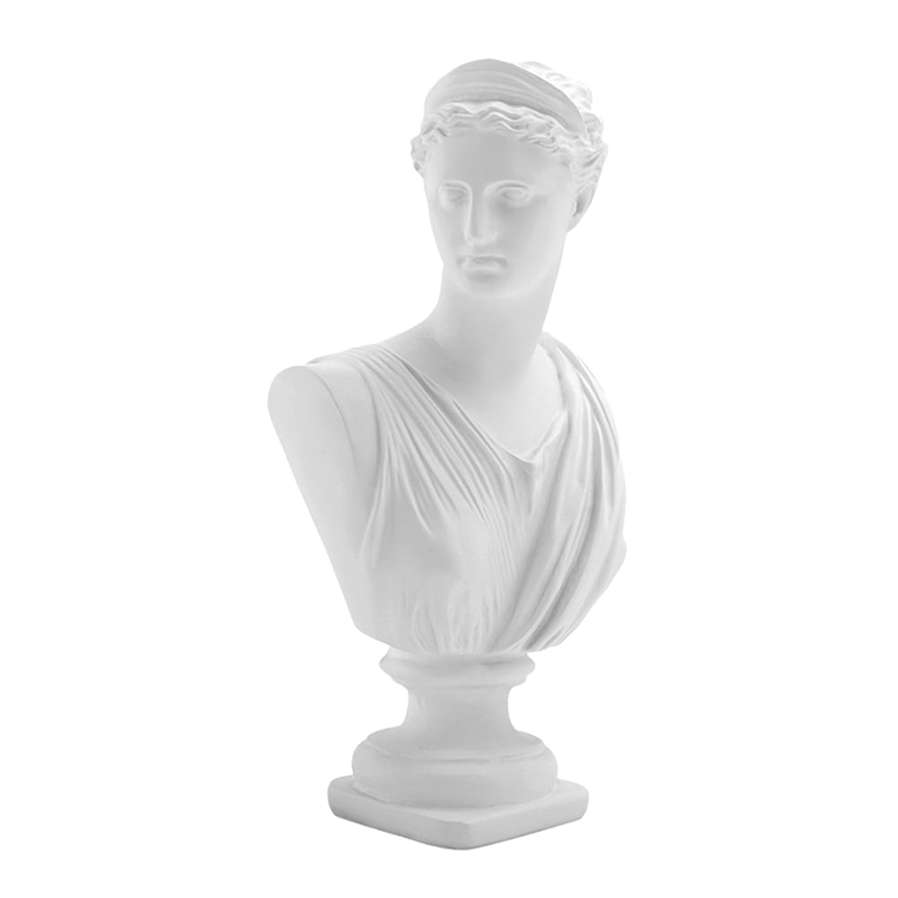 Guiyong Resin Goddess Statue Greek Goddess Bust Figurine Decorative ...
