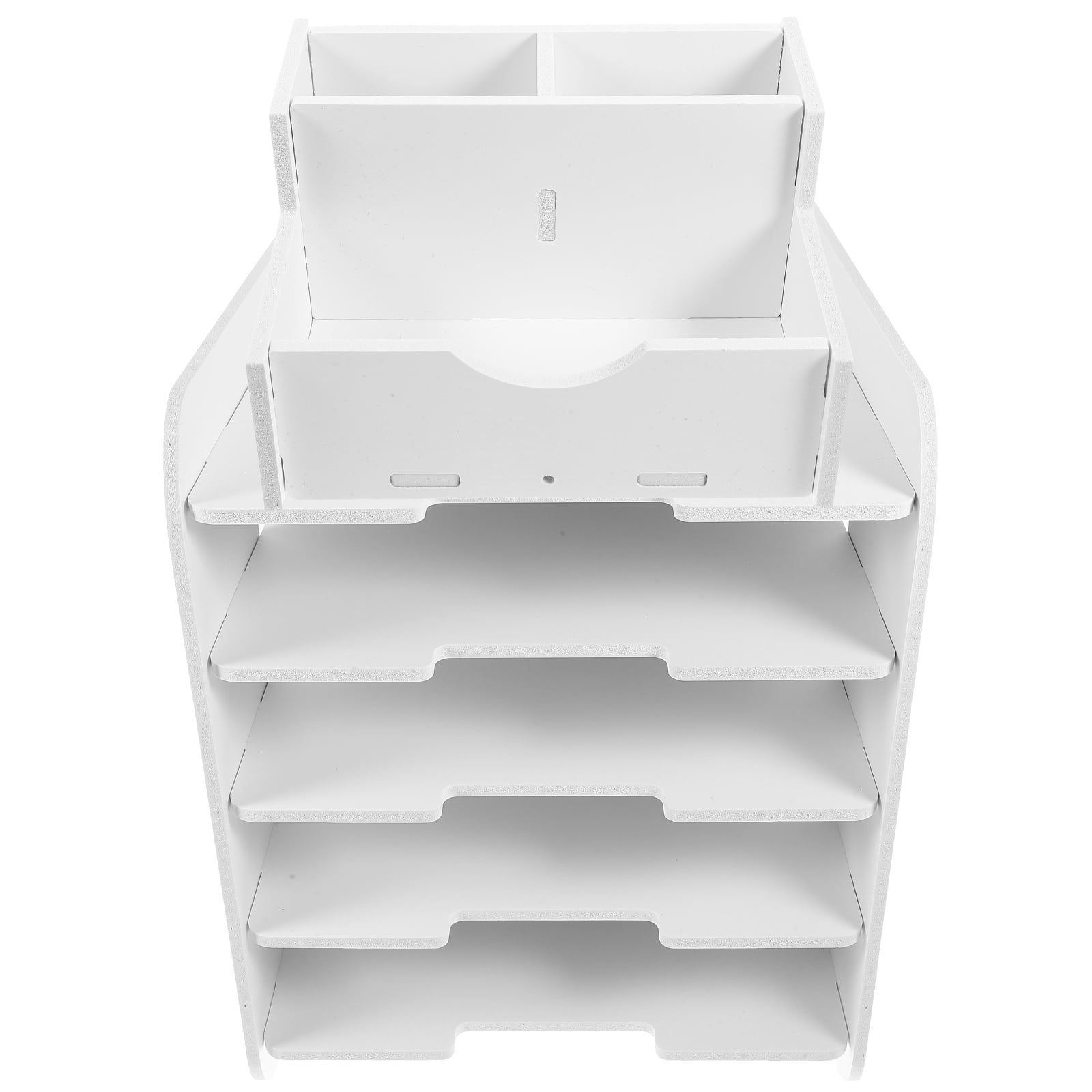 Guiyong Tabletop Files Paper Storage Rack Multi-tiered Documents ...