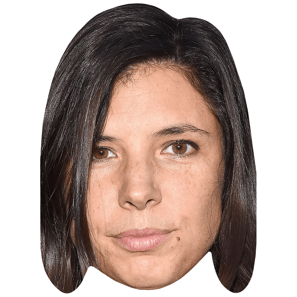 Guja Quaranta (Brown Hair) Celebrity Mask, Flat Card Face, Fancy Dress ...