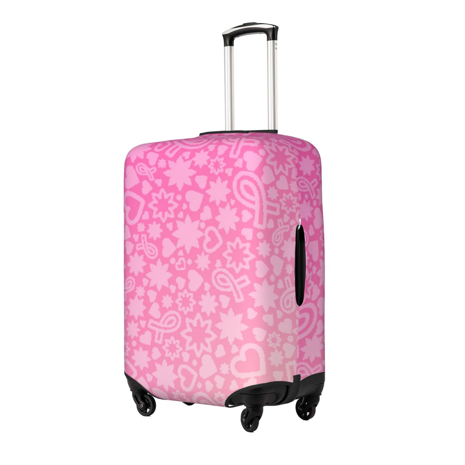 Gukieu Breast Cancer Pink Ribbons Awareness Print Suitcase Protective ...
