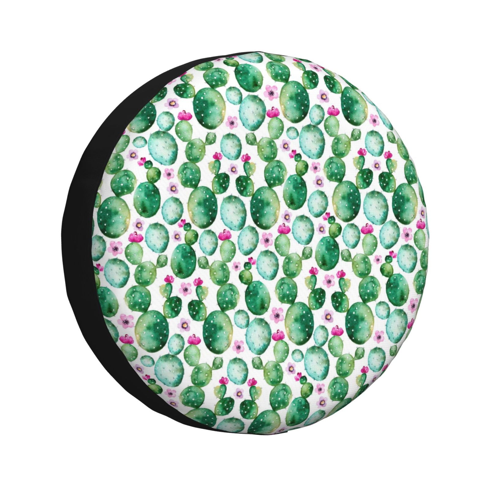 Gukieu Cactus Plants Print Car Tire Cover, Adjustable Waterproof and ...