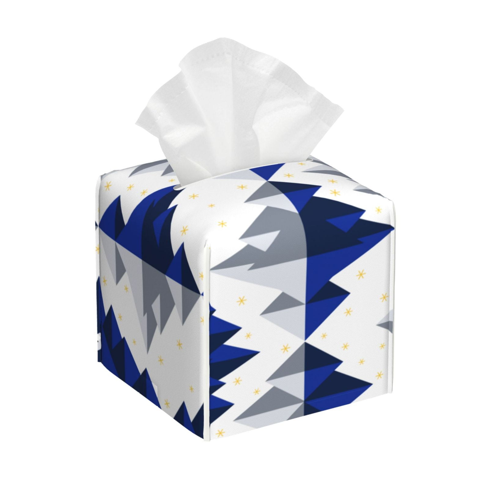 Gukieu Cartoon Iceberg Polar Bear Print Leather Tissue Box, PVC ...