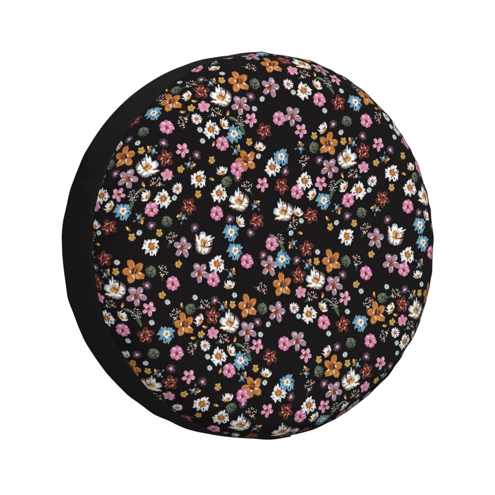Gukieu Daisies Flowers Print Car Tire Cover, Adjustable Waterproof and ...