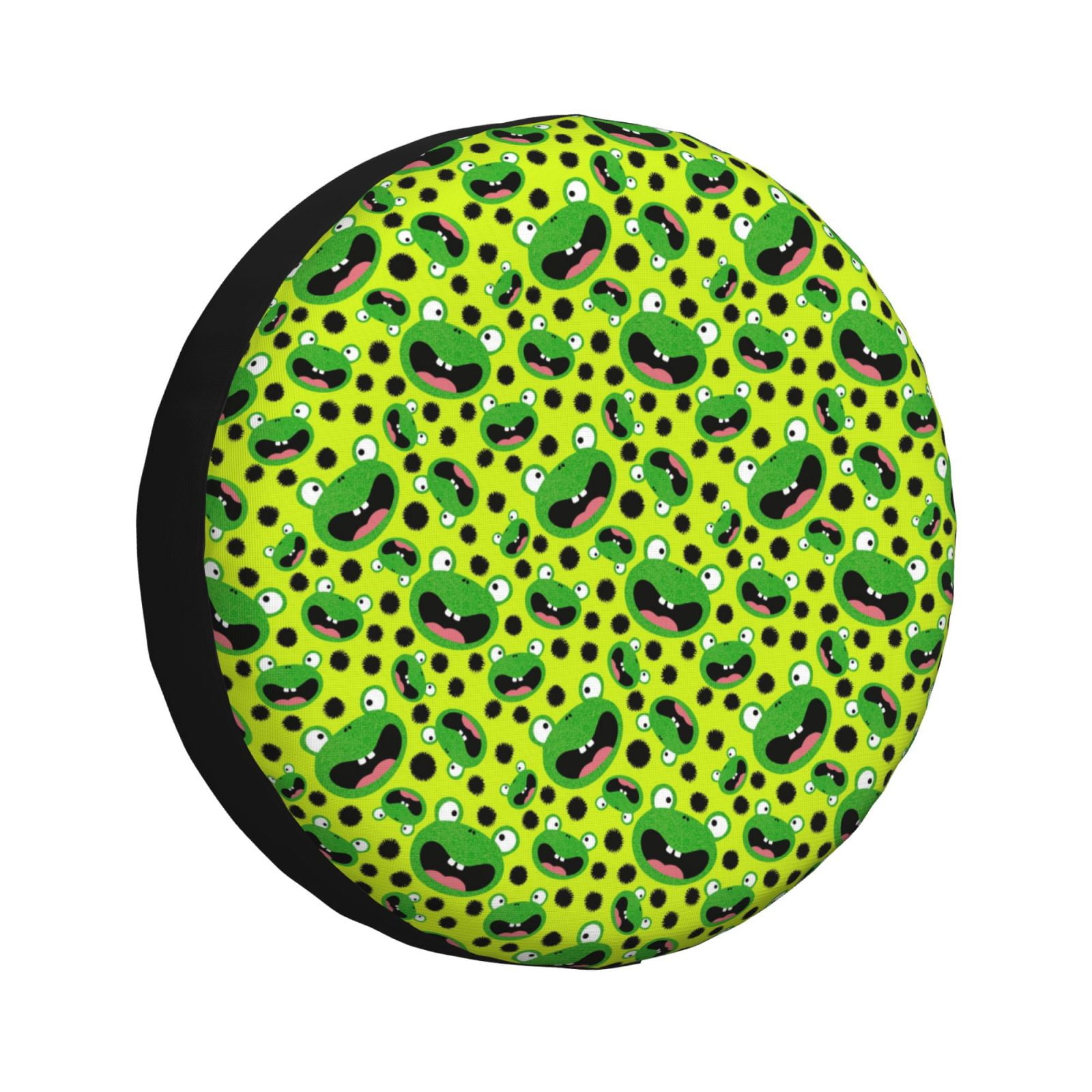 Gukieu Frogs Print Car Tire Cover, Adjustable Waterproof and Dustproof ...