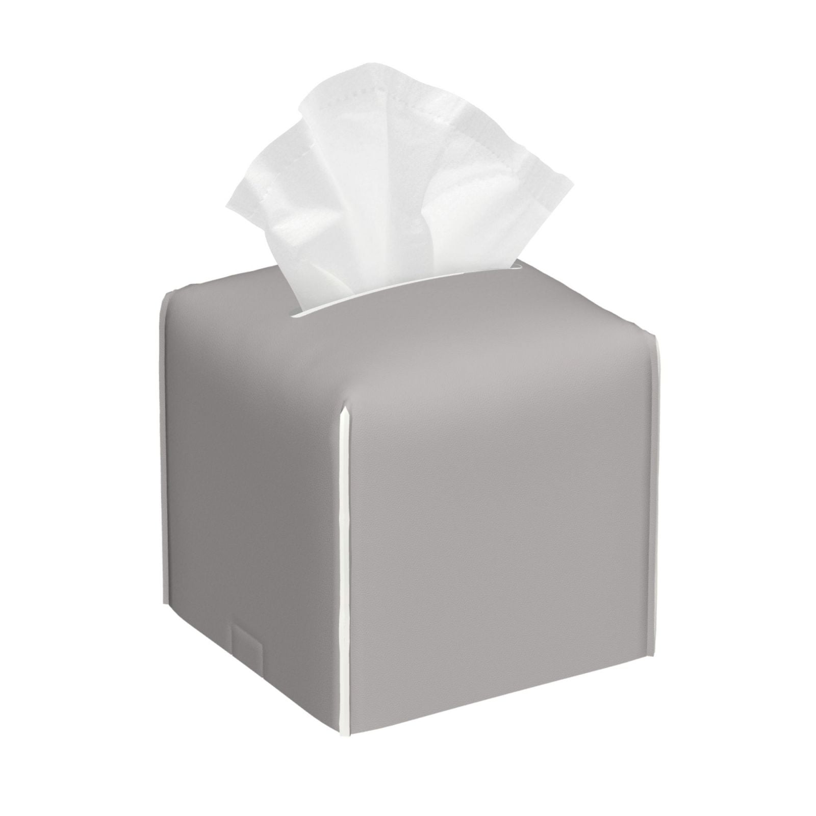 Gukieu Gary Print Leather Tissue Box, PVC Waterproof Velcro Opening and ...