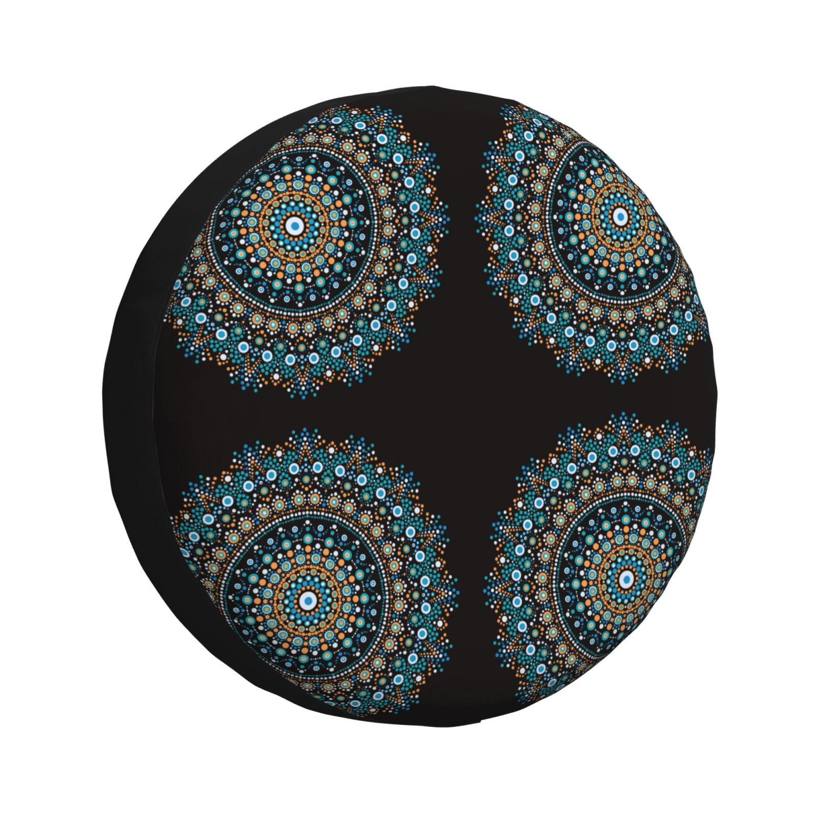 Gukieu Mandala Print Car Tire Cover, Adjustable Waterproof and ...