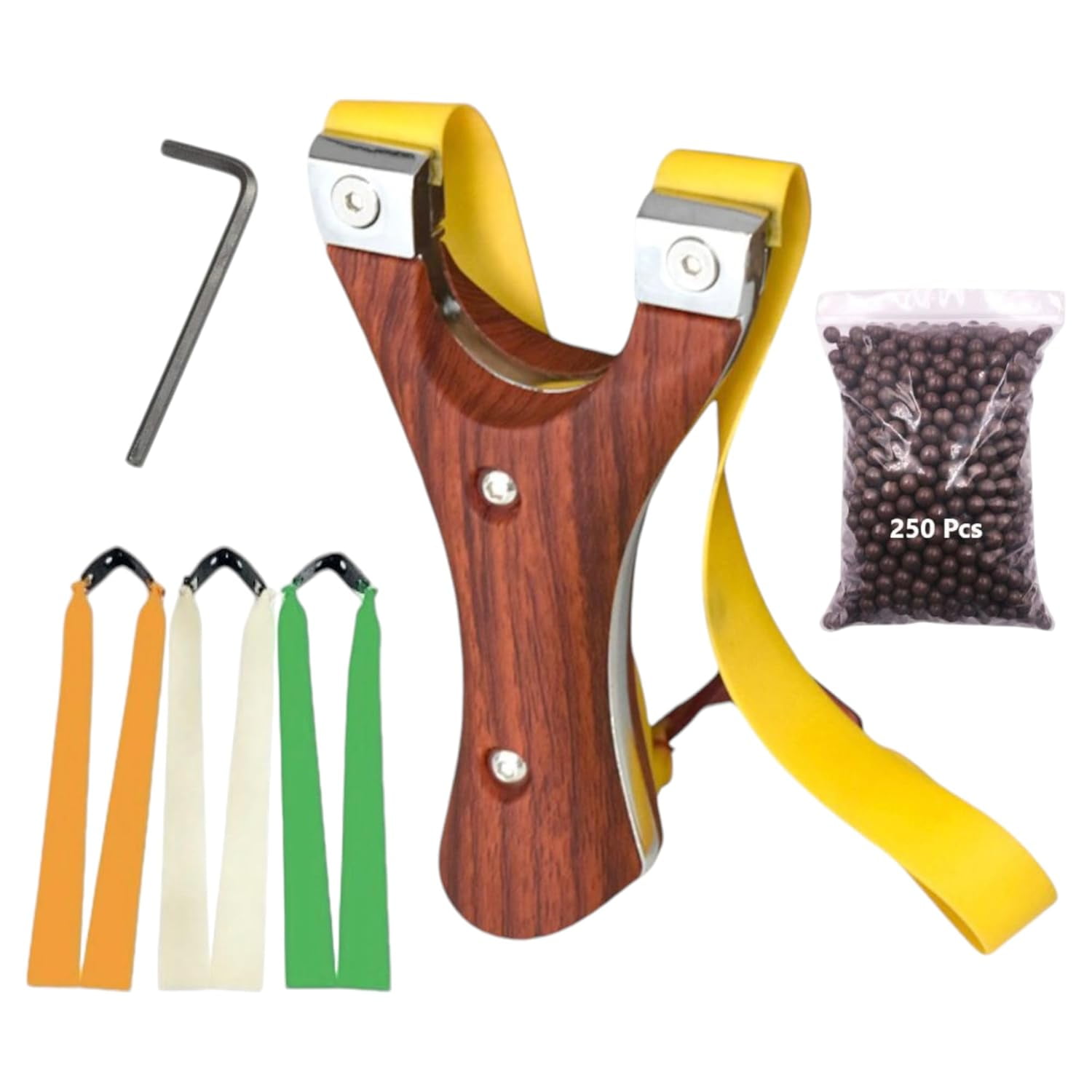 Gulel Resin + Alloy Portable Pocket Slingshot Outdoor Learning Catapult ...