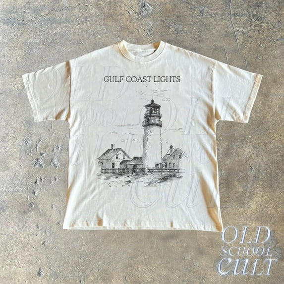 Gulf Coast Lights Style Shirt, Light Tower Tee, Ocean Shirt, Unisex ...