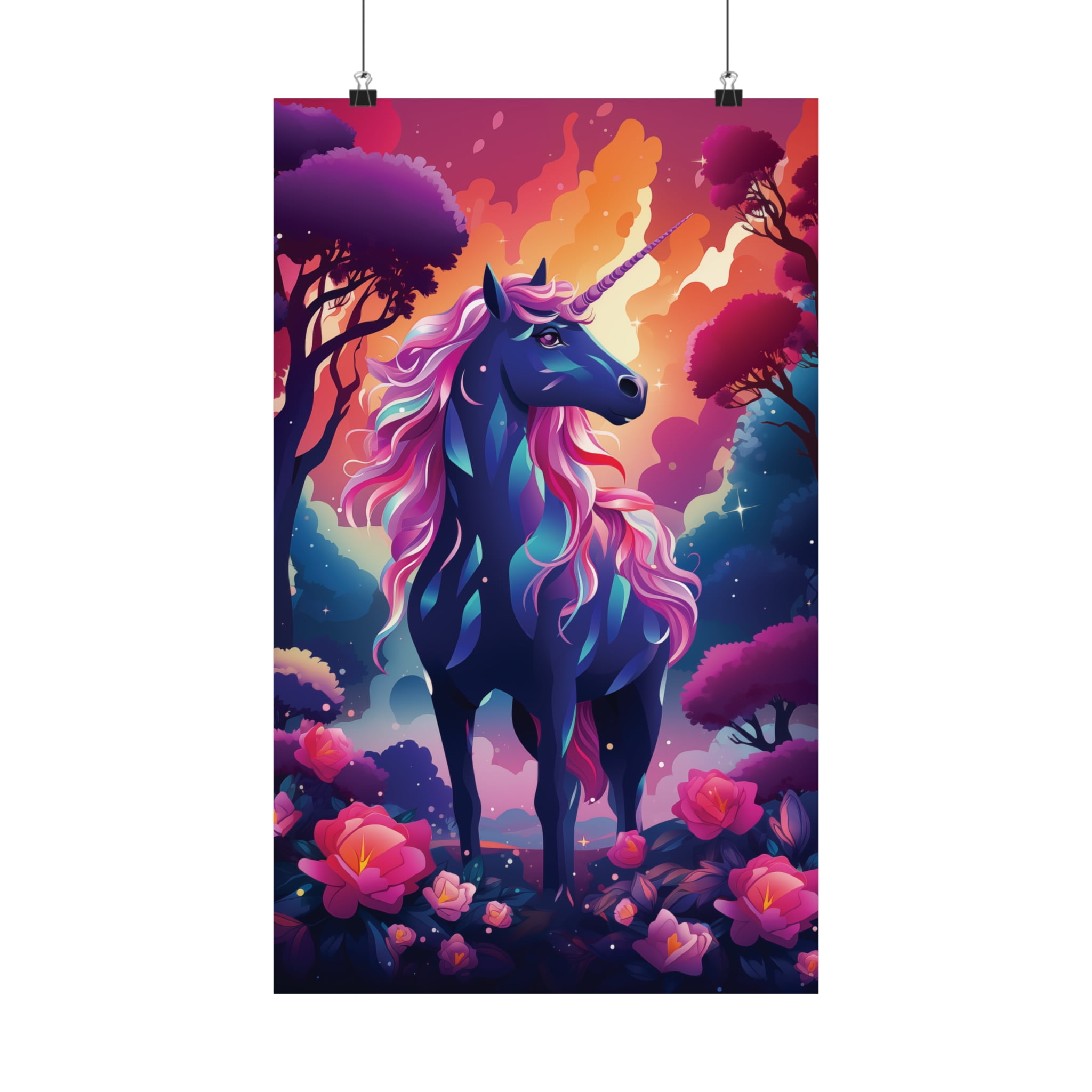 Gulf Coast Online - Unicorn Poster For Girls, Unicorn Wall Art for Kids ...