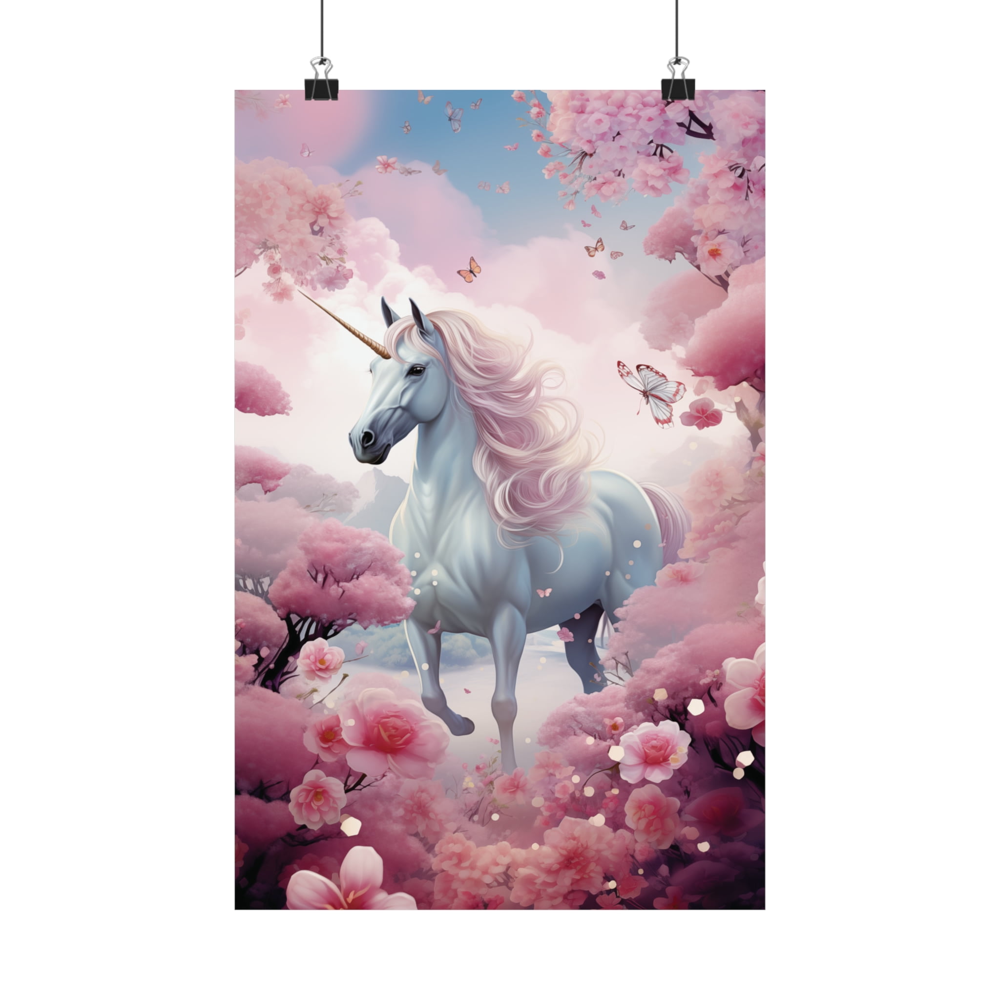 Gulf Coast Online - Unicorn Poster For Girls, Unicorn Wall Art for Kids ...