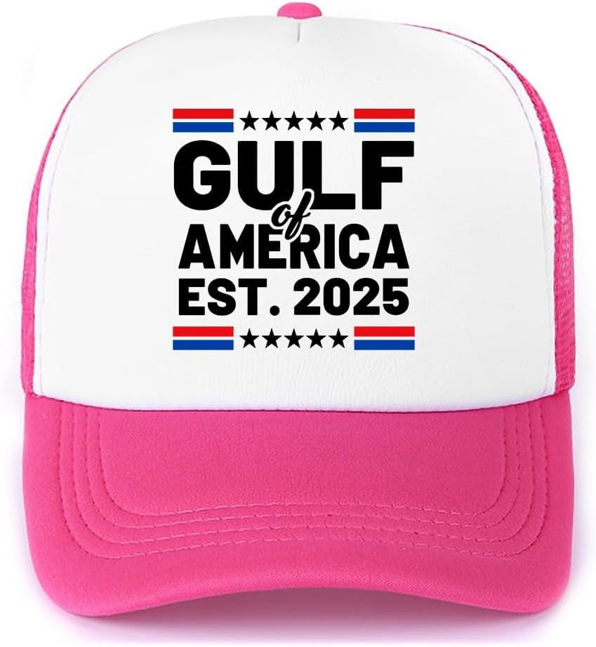 Gulf Of America Caps, Est. 2025 America Gulf Trucker Hat Unisex - Walmart.com