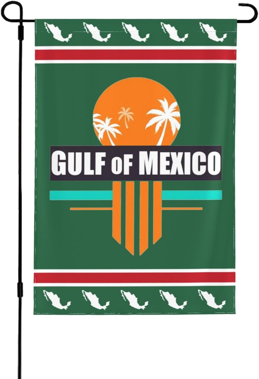 Gulf Of Mexico Est 1550 Garden Flag 28x40 Inch Yard Sign No Flagstand ...
