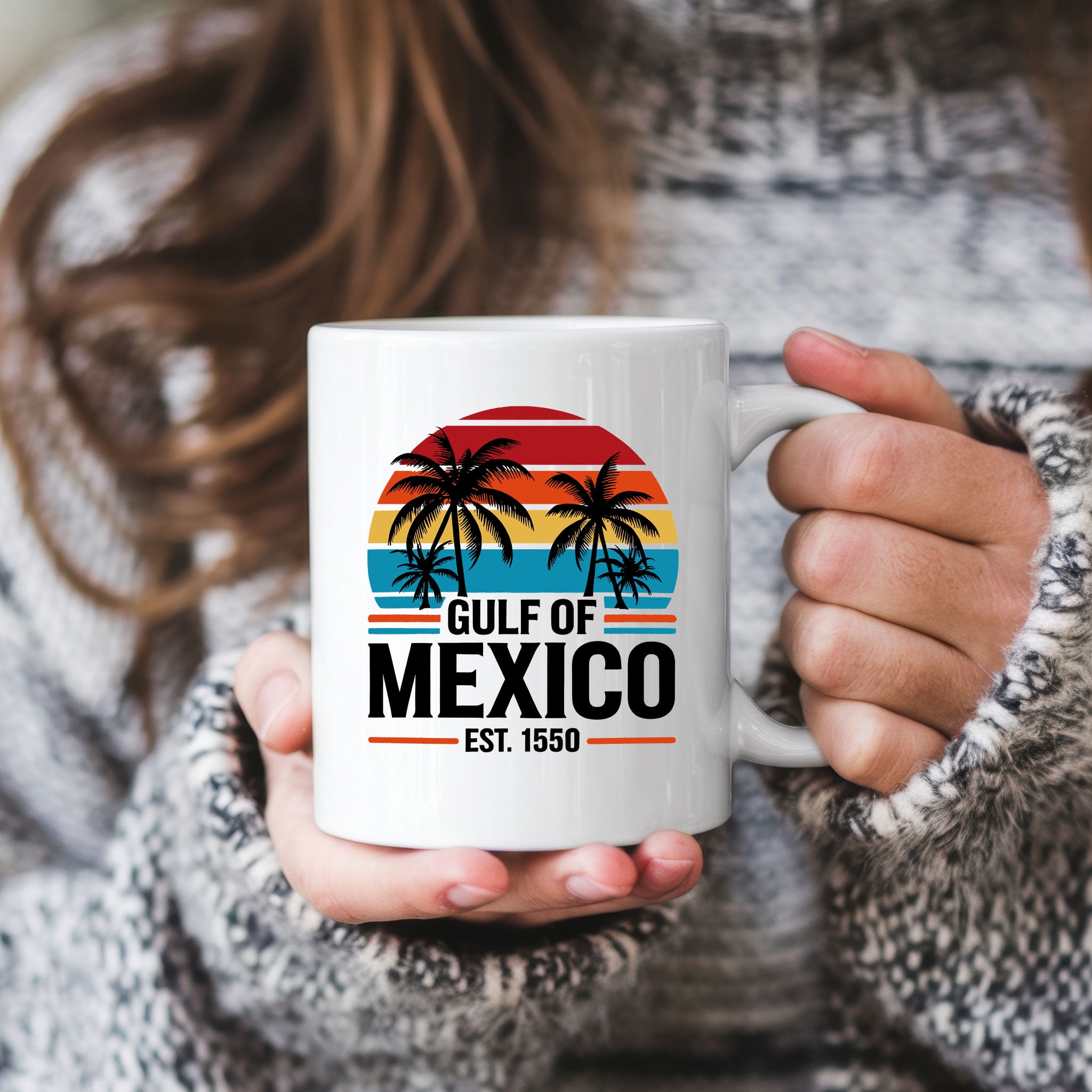 Gulf Of Mexico Est 1550 Mug Size 15oz - Walmart.com