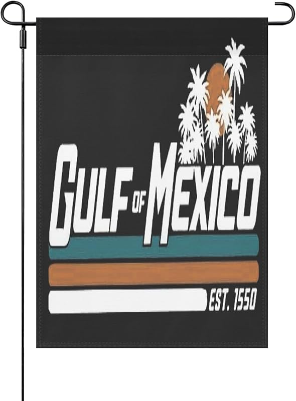 Gulf Of Mexico Garden Flag One Size Art House Flags Double Sided For ...