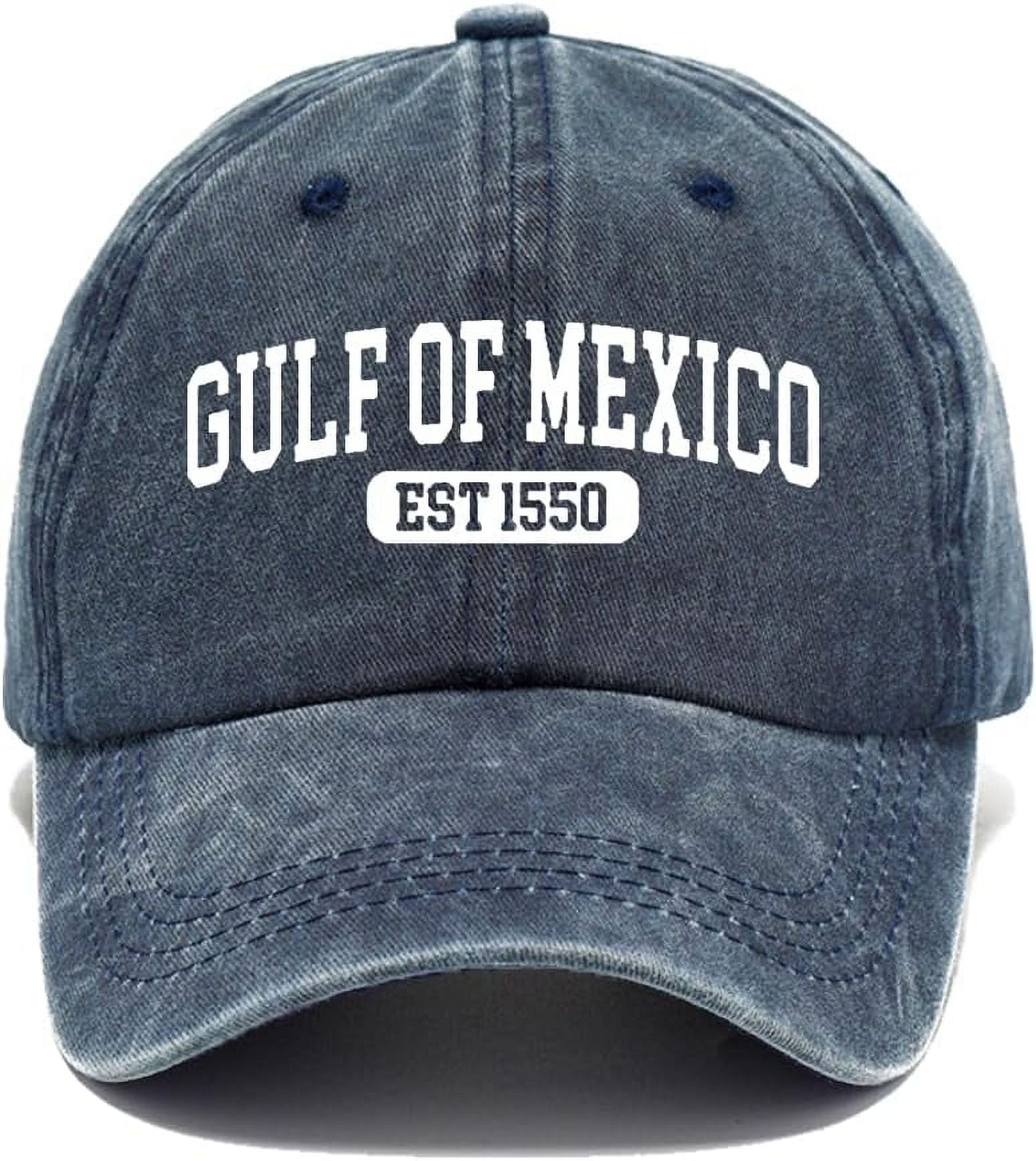 Gulf Of Mexico Hat, Gulf Of Mexico Established 1550 Caps, Forever ...