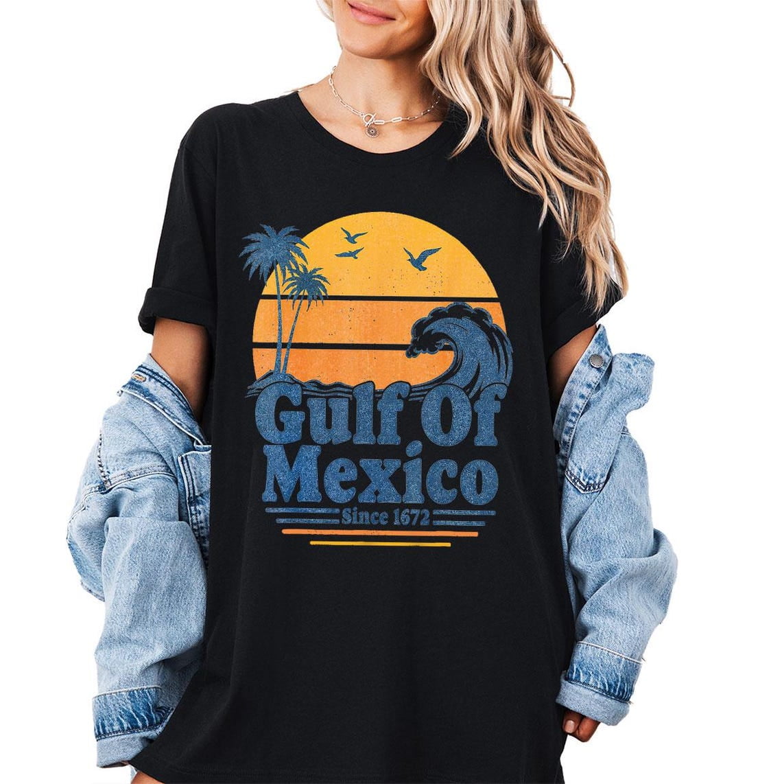 Gulf Of Mexico Shirt, Gulf Of Mexico Stay Salty And Resist Tee, Gulf ...