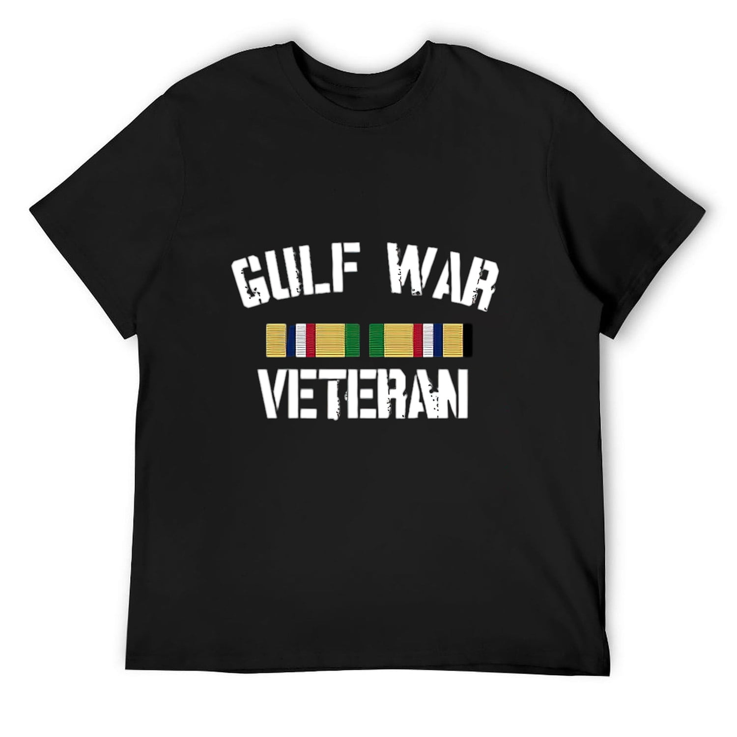 Gulf War Veteran Pride Persian Gulf Service Ribbon Short Sleeve T-Shirt ...