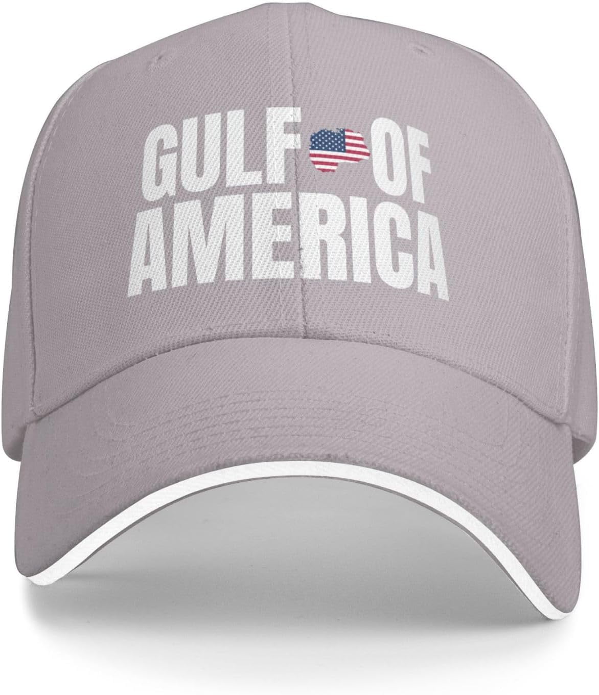 Gulf of America Baseball Cap Trucker Hat Funny Gulf of Mexico USA Flag ...