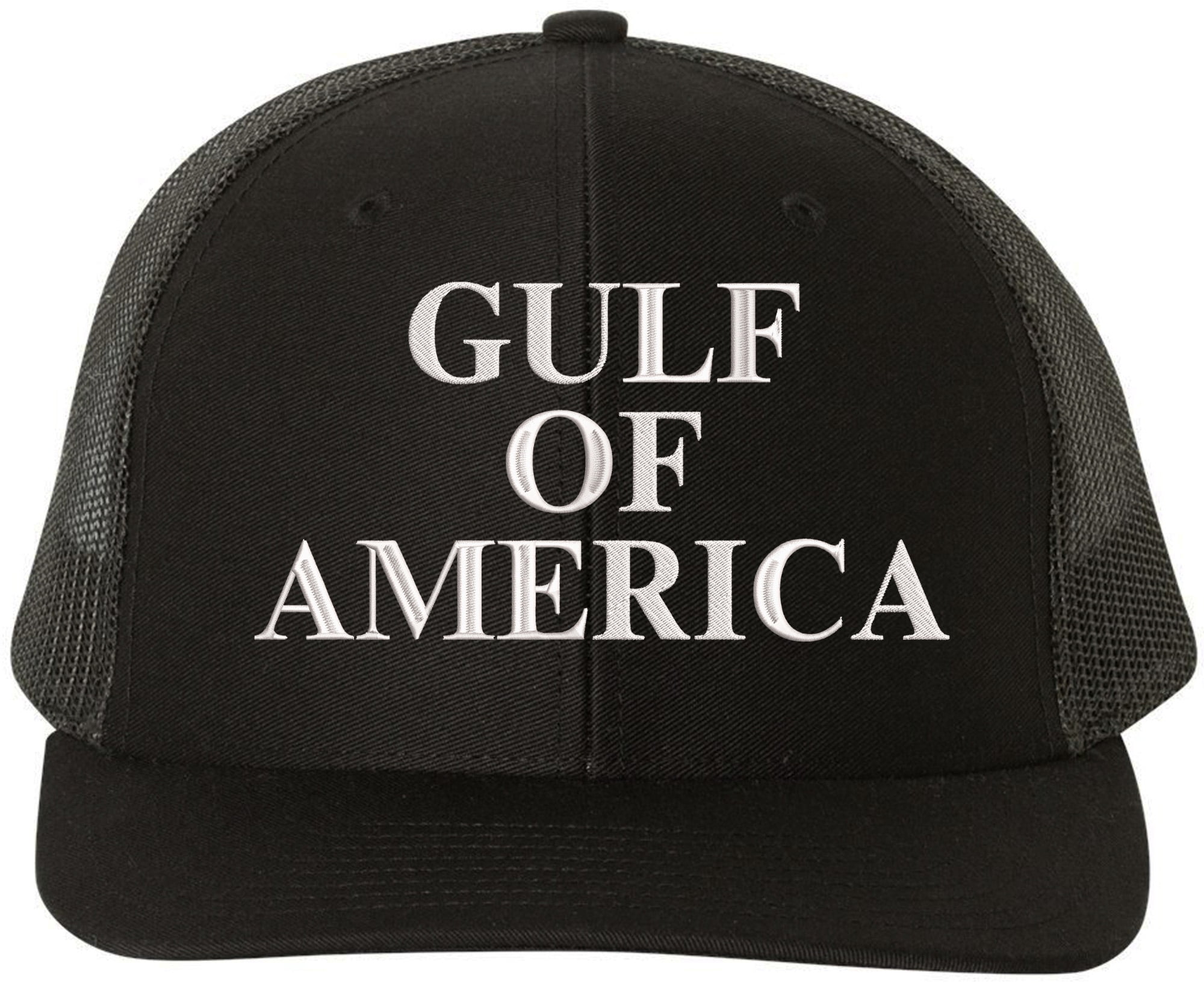 Gulf of America Embroidered Trucker Hat | USA Patriotic Political Mesh ...