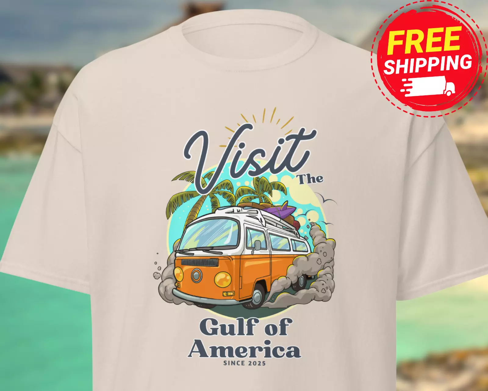 Gulf of America Shirt Funny Gulf of Mexico D*nald Tr*mp 2025 MAGA Shirt ...