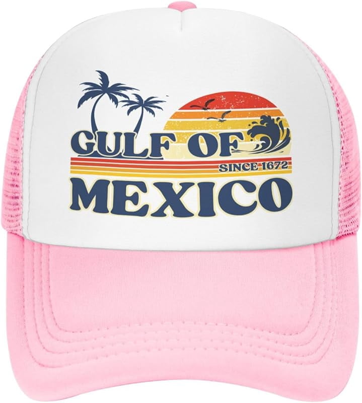 Gulf of Gulf of Mexico 1672 Mesh Trucker Hat Caps - Walmart.com