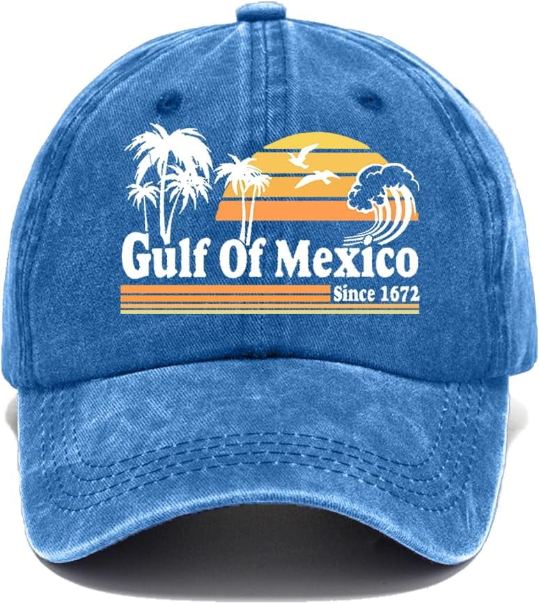 Gulf of Mexico Hat, Gulf of Mexico Established 1550 Caps, Gulf of ...