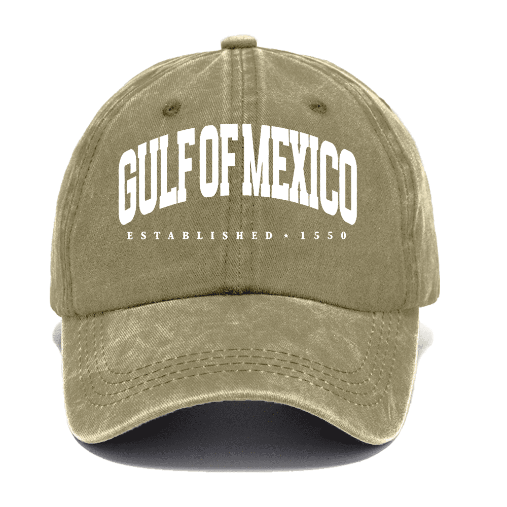 Gulf of Mexico Hat, Gulf of Mexico Established 1550 Caps, Gulf of ...