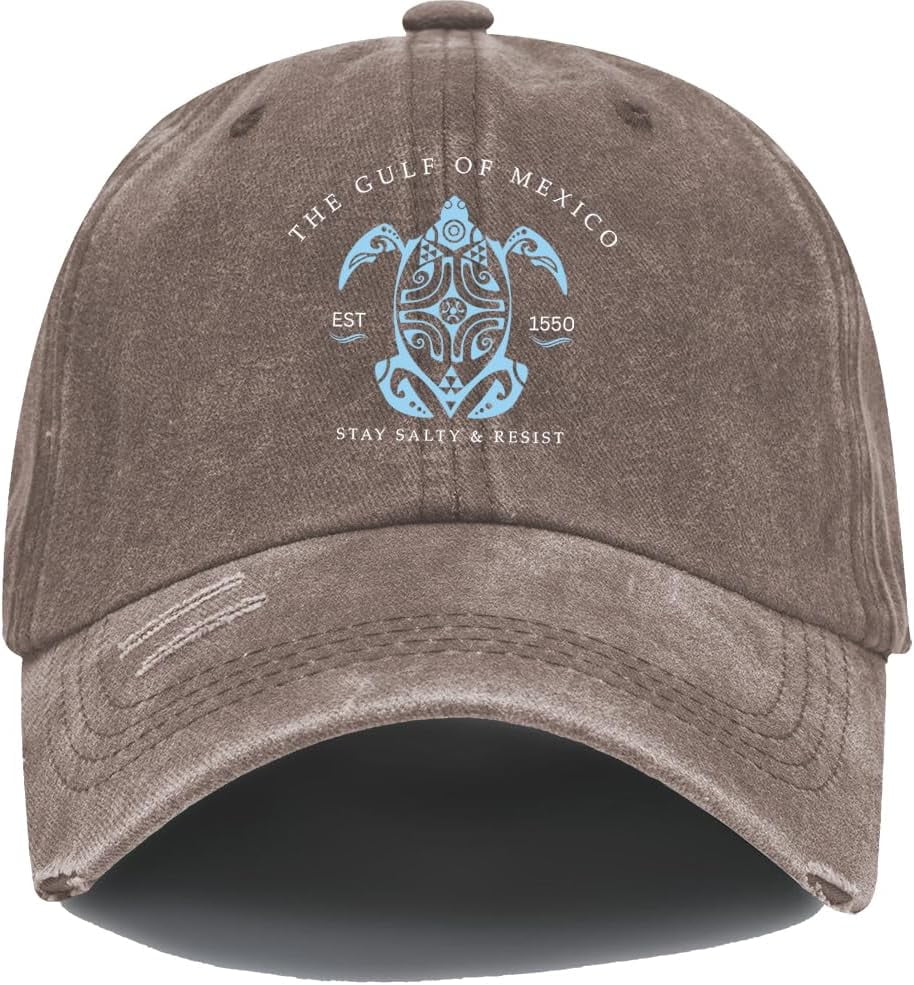 Gulf of Mexico Hat Gulf of Mexico Hat Est 1550 Sea Turtle Cap Stay ...