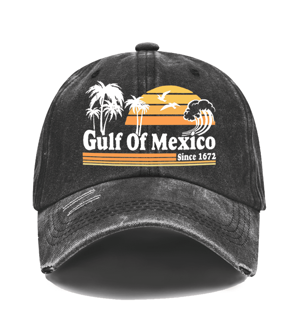 Gulf of Mexico Hat Gulf of Mexico Since 1672 Caps Golfo De Mexico ...
