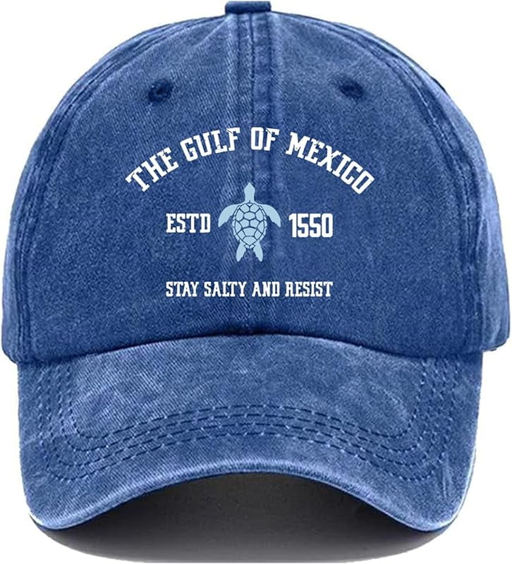 Gulf of Mexico Hat Sea Turtle Hat, Gulf of Mexico Established 1550 Cap ...