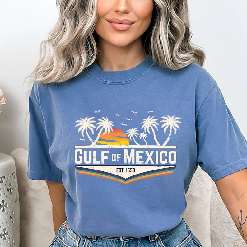 Gulf of Mexico Shirt, Gulf Coast Shirt, Texas Alabama Mississippi ...