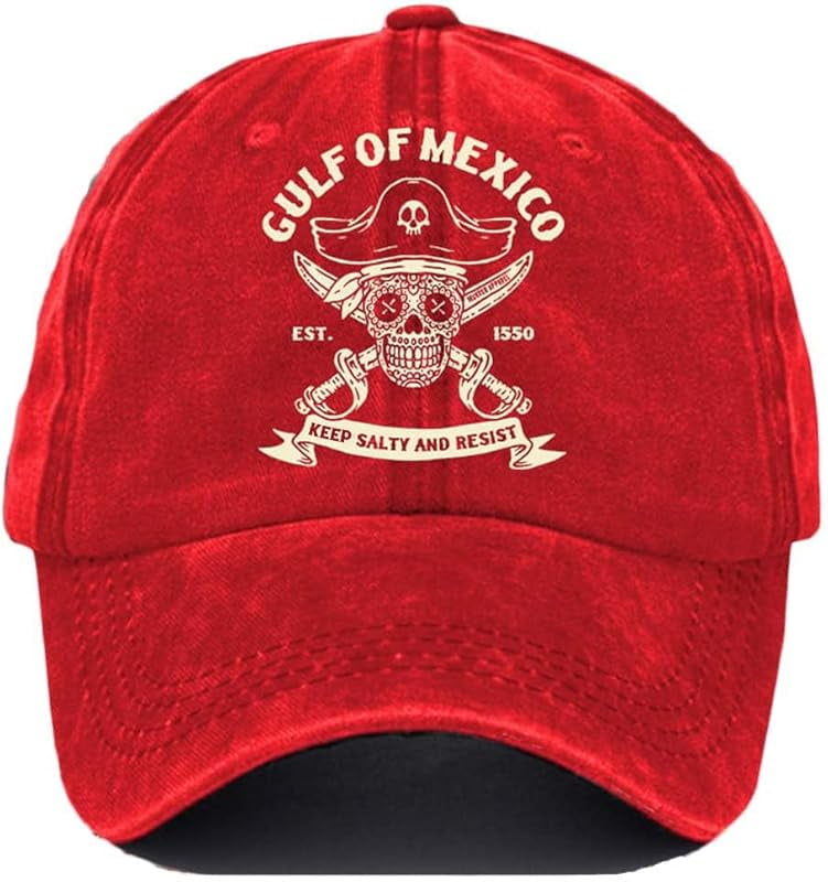 Gulf of Mexico Stay Salty Resist - Adjustable Unisex Baseball Cap Gulf ...