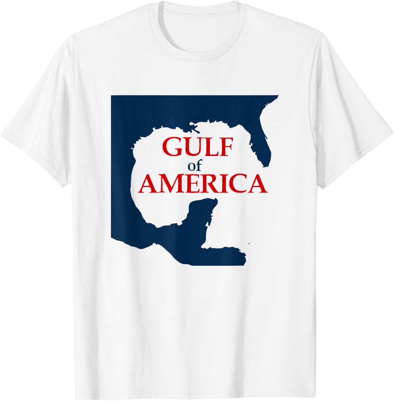 Gulf of Tee America World Map Gulp Of America Unisex T-Shirt - Walmart.com