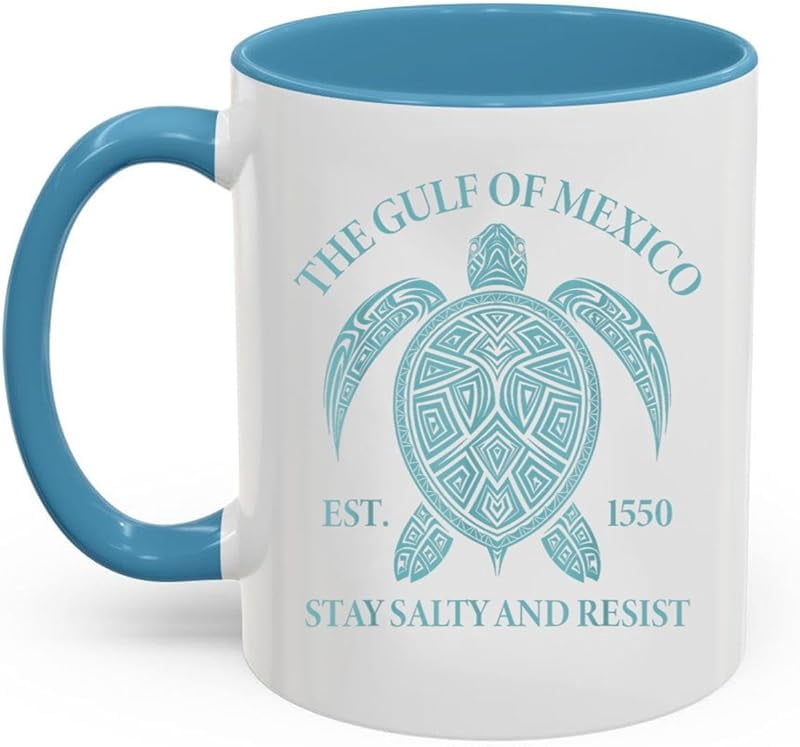 Gulf of USA America Since 2025 Retro Vintage Beach Coffee Mug Ceramic ...