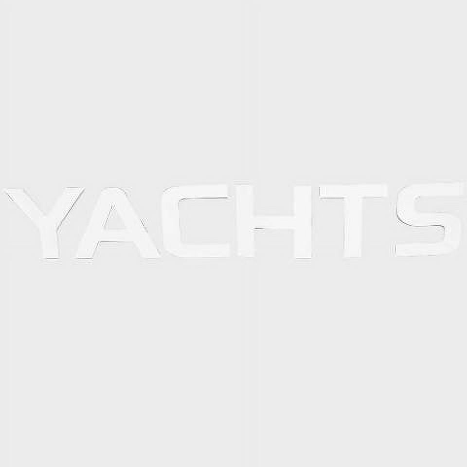 Gulfstream Yachts Boat Raised Decal U34344-01 | 19 5/8 x 3 1/4 Silver ...