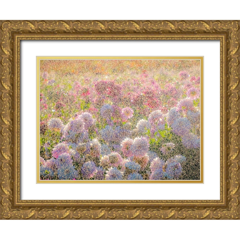 Gulin, Sylvia 14x12 Gold Ornate Wood Framed with Double Matting Museum ...