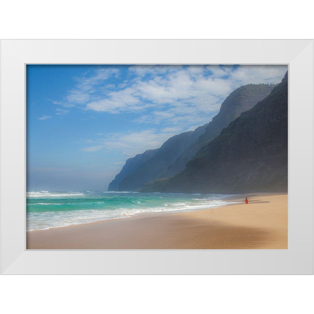 Gulin, Sylvia 18x14 White Modern Wood Framed Museum Art Print Titled ...