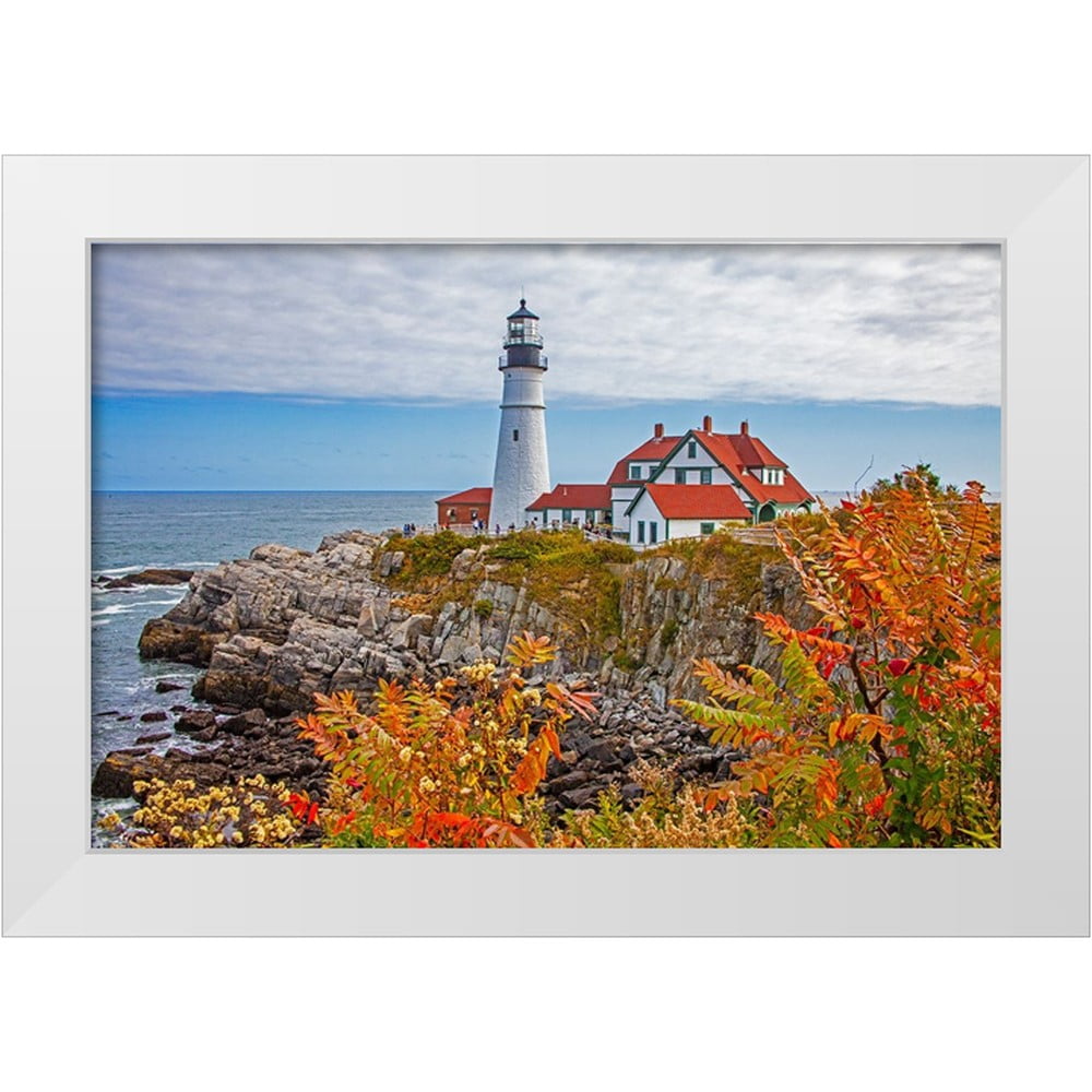 Gulin, Sylvia 24x17 White Modern Wood Framed Museum Art Print Titled ...