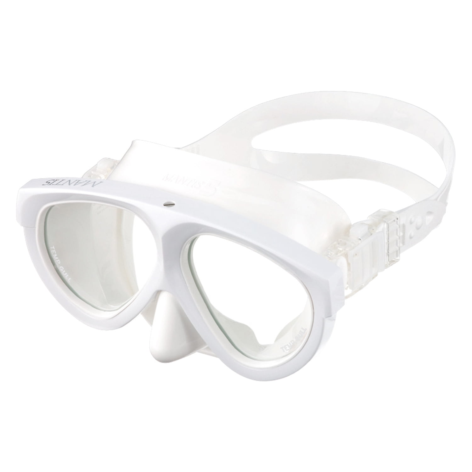 Gull Mantis 5 RX Nearsighted White/White Dive Mask, Custom - Walmart.com