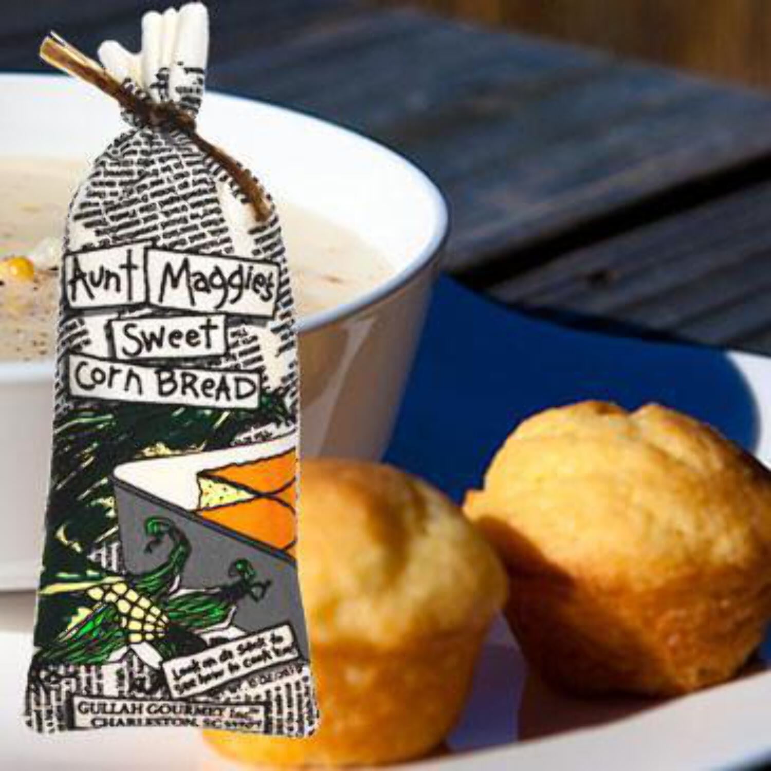 Gullah Gourmet - Aunt Maggie's Sweet Cornbread Mix, Just Add Water - 8 ...
