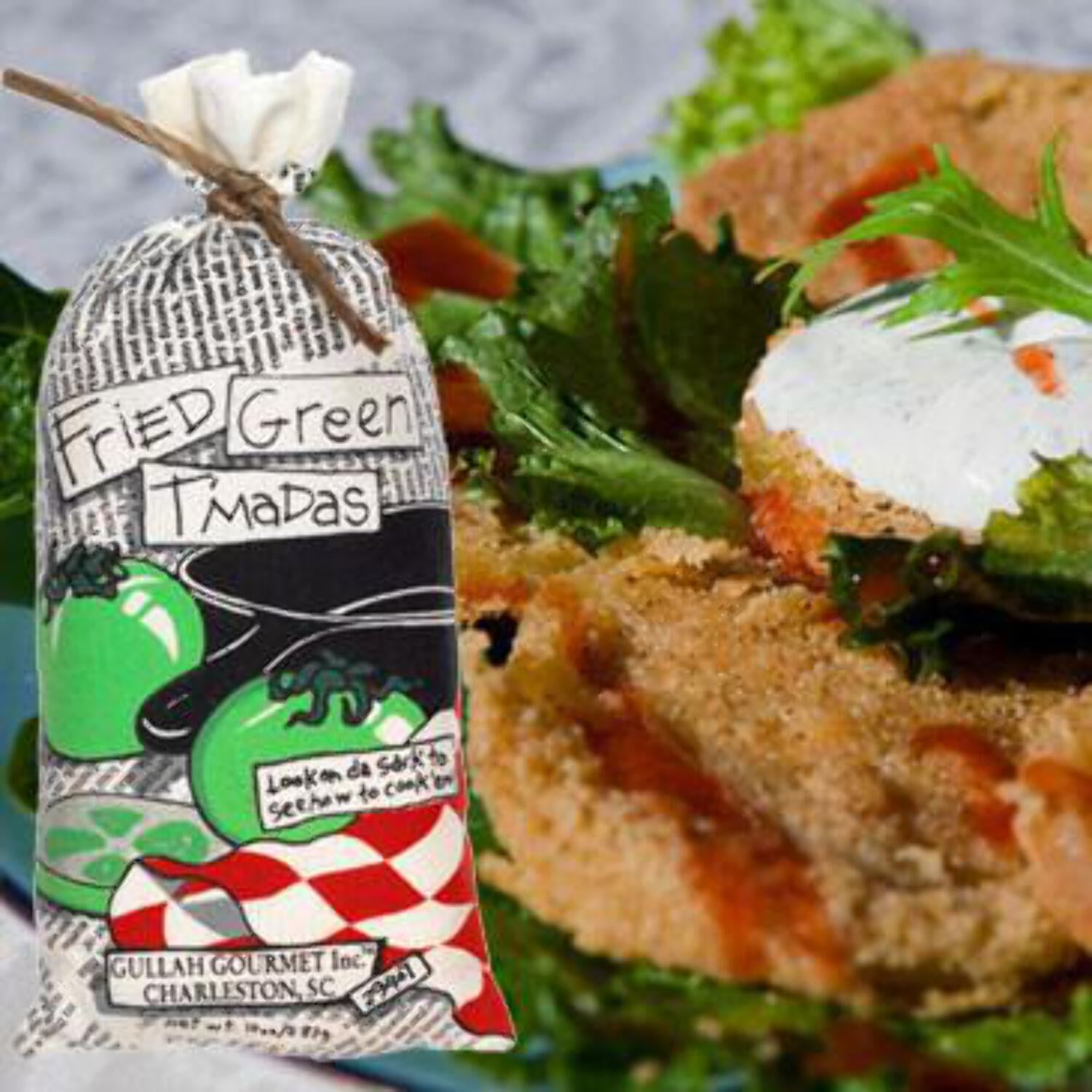 Gullah Gourmet - Fried Green Tomato Batter - Fried Green T'Madas - 10 ...