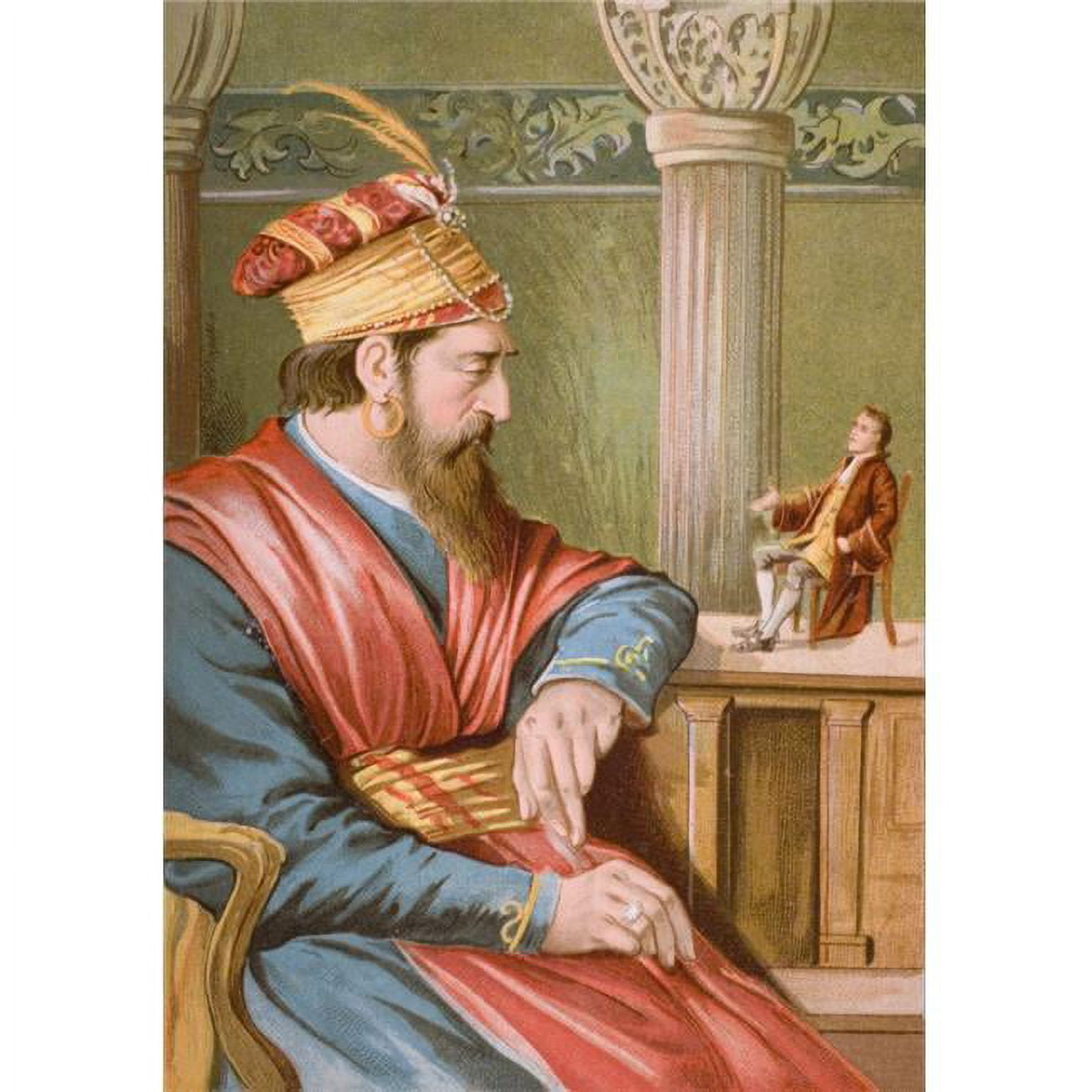 Gulliver Speaking with The King of Brobdingnag From Gullivers Travels ...