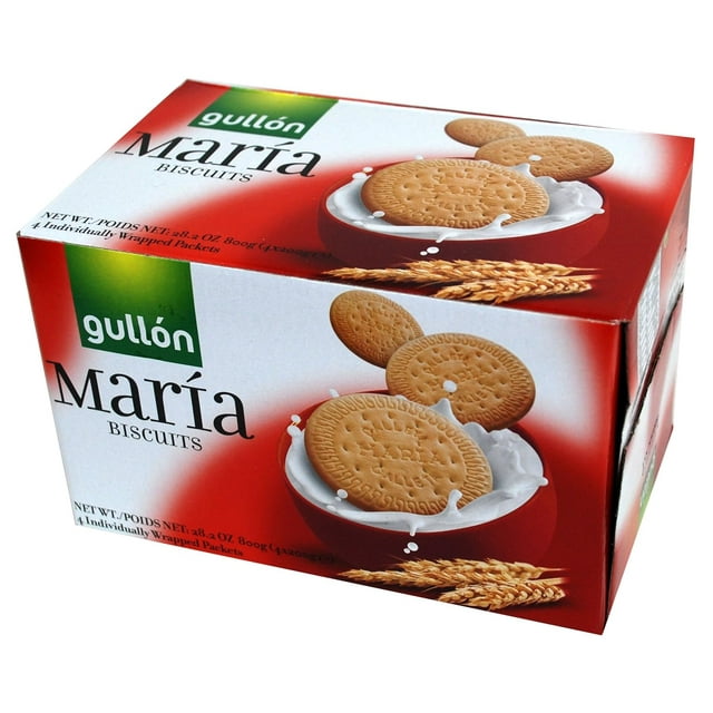 Gullon Maria Biscuits 28.2 Oz (800g) Box with 4 Packets - Walmart.com