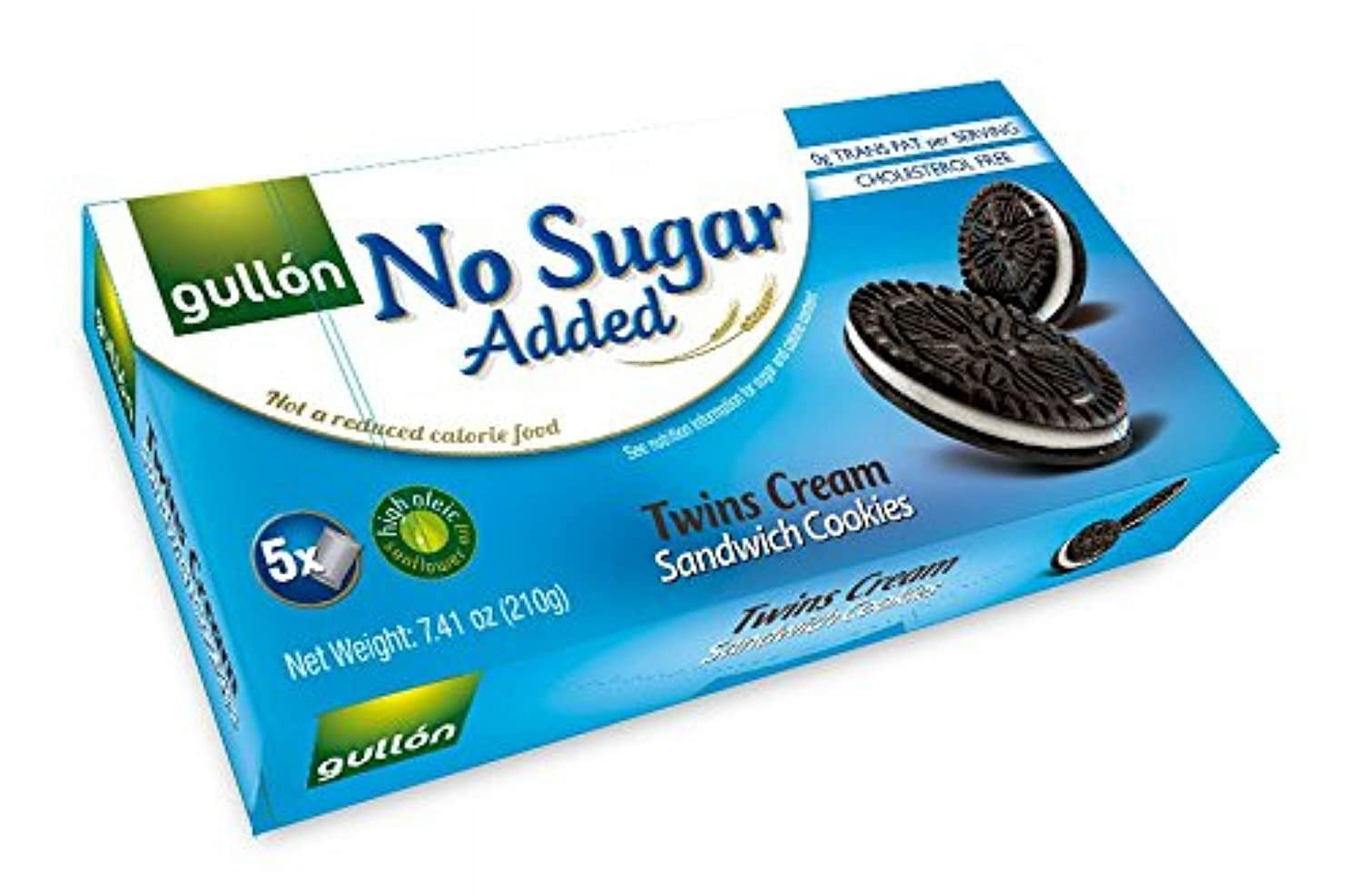 Gullon No Sugar Added TSF6 Twins Creme Sandwich Cookies (210g ...