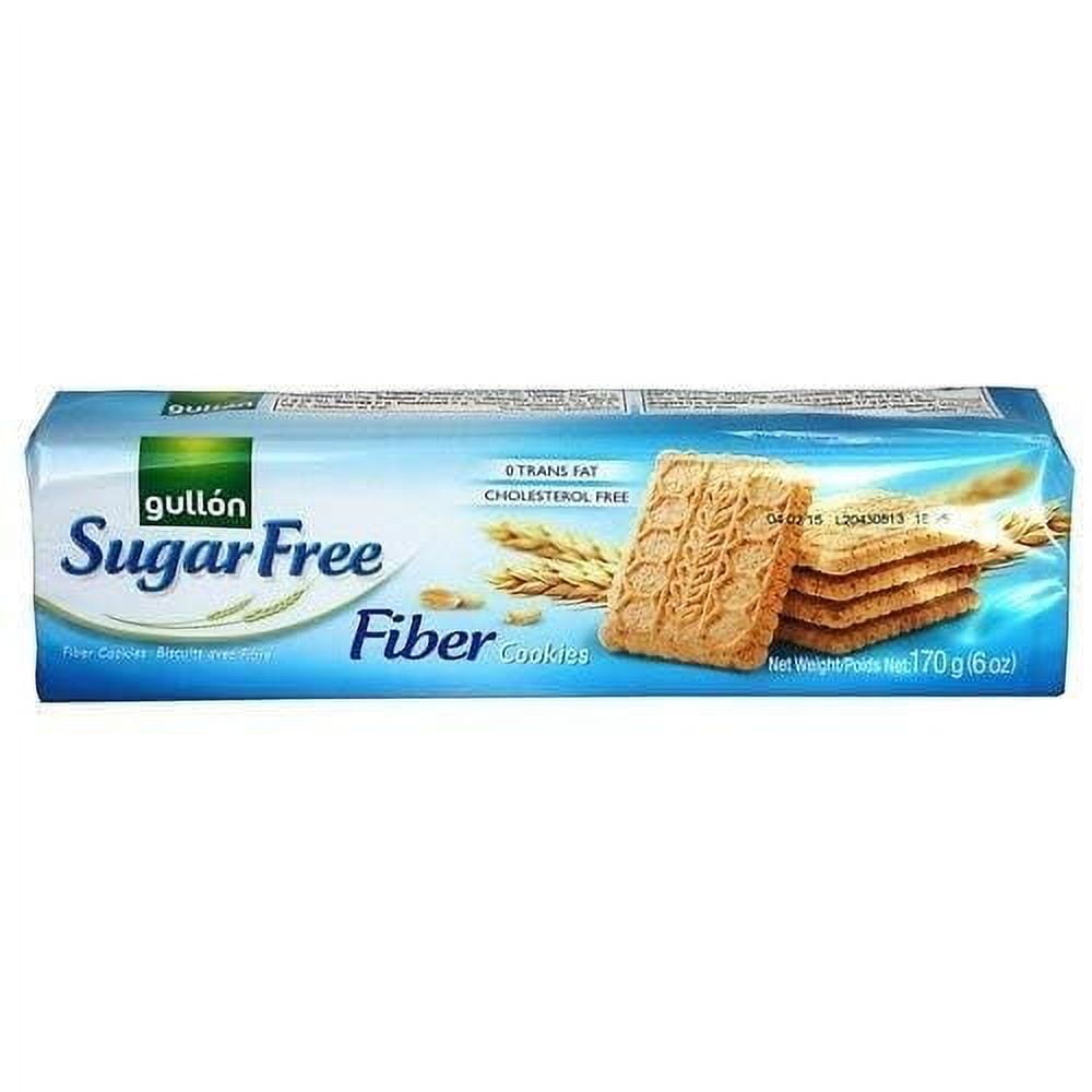 Gullon SF Fiber Cookies MMF7 6 Ounce, 170 Gram, Pack of 5 - Walmart.com