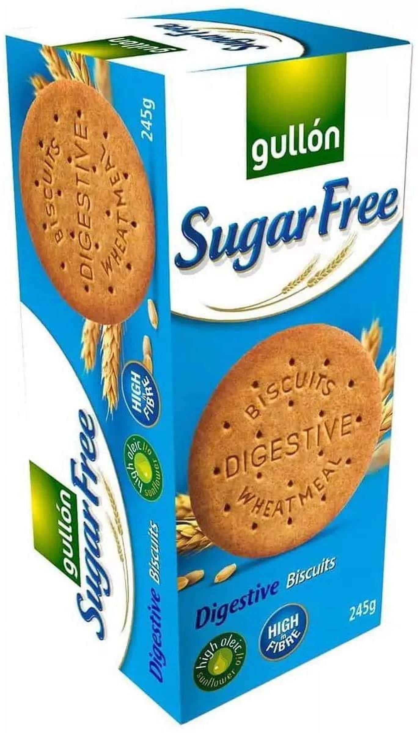 Gullon SUGAR FREE Digestive MSF2 Biscuits 245g - Walmart.com