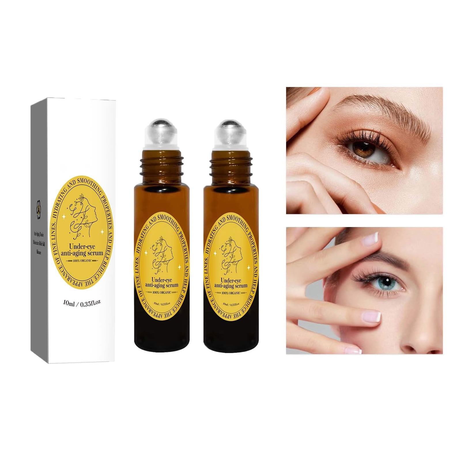 ONLYEOR 2PCS Eye Ball Essenced Oil, Organic Frankincense Essential Oil ...