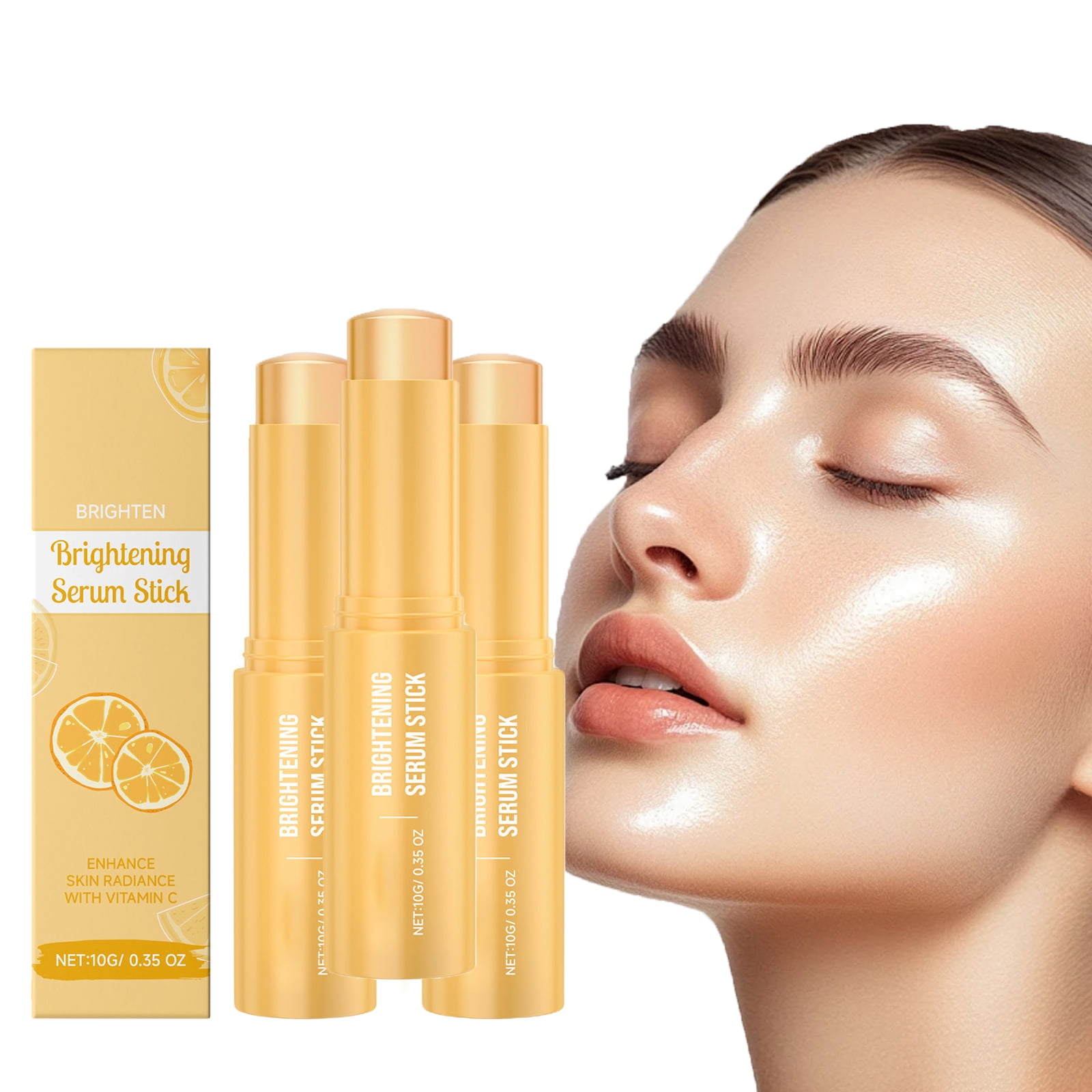 ONLYEOR 3PCS Brightening Vitamin C Serum Stick, Vitamin C Brightening ...